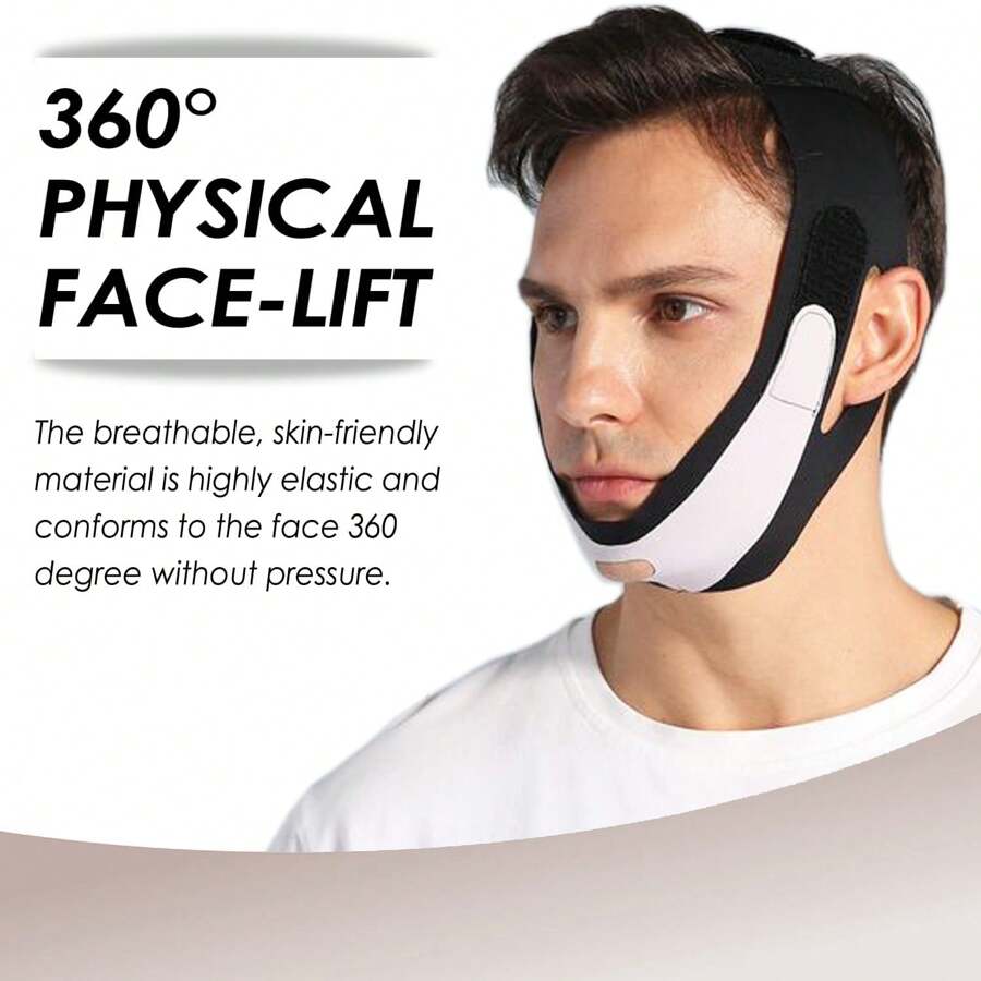 Reusable Face Slimming Bandage V Line Face Shaper Men Chin Cheek Lift ...