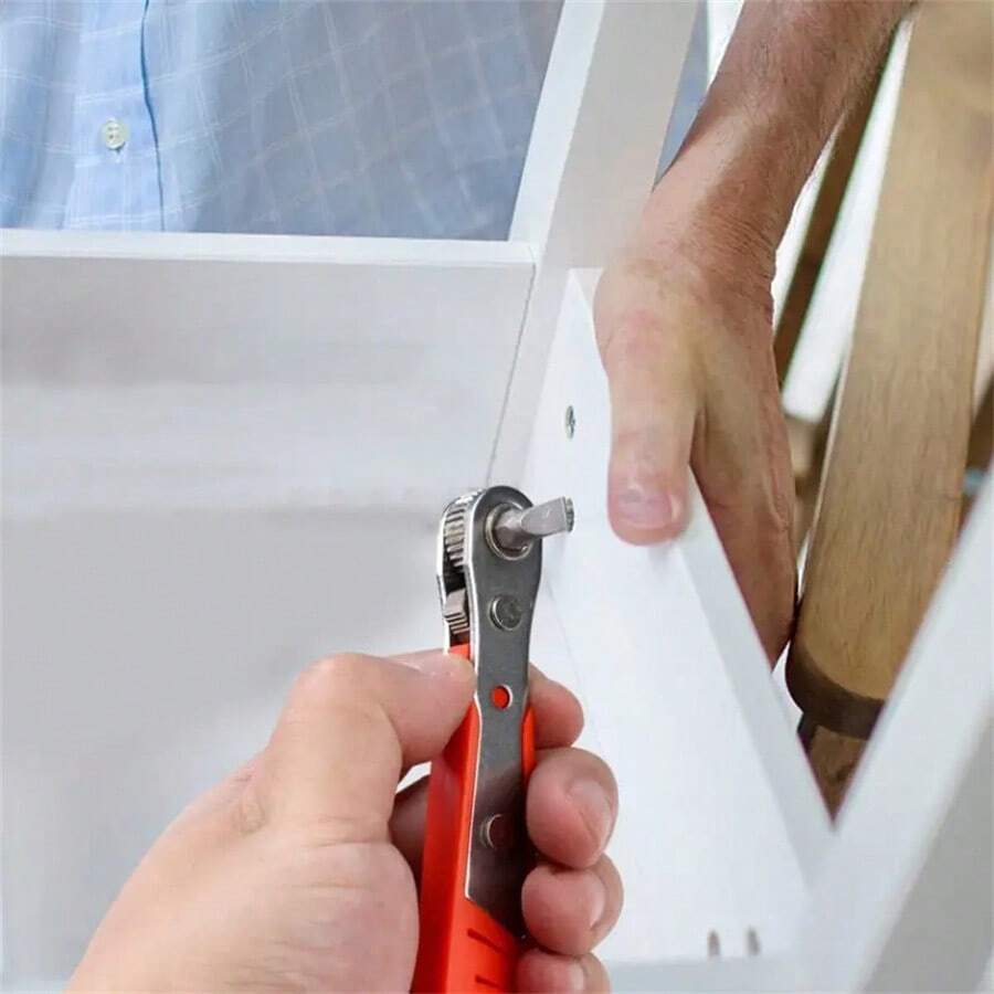 36 Tooth Mini Ratchet Screwdriver Kit With L-Shaped Wrench, Narrow ...