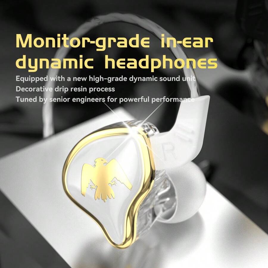 QKZ Original QKZ AK6 ARES Dynamic 3.5MM AUX Wired Earphones With HD Mic ...