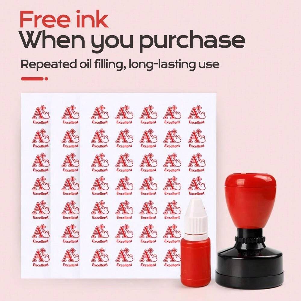 Large English Stamp For Teachers - PASS, Good, Perfect, Encouragement ...