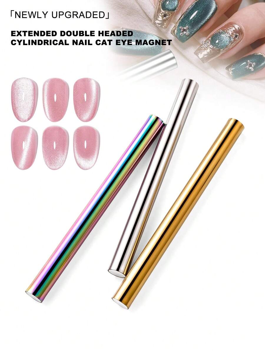 Magnetic Stick Tool For 3D Magnetic Cat Eye Gel, Magic Nail Art Tool ...