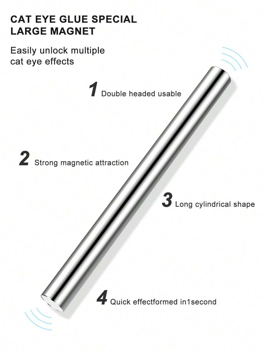 Magnetic Stick Tool For 3D Magnetic Cat Eye Gel, Magic Nail Art Tool ...