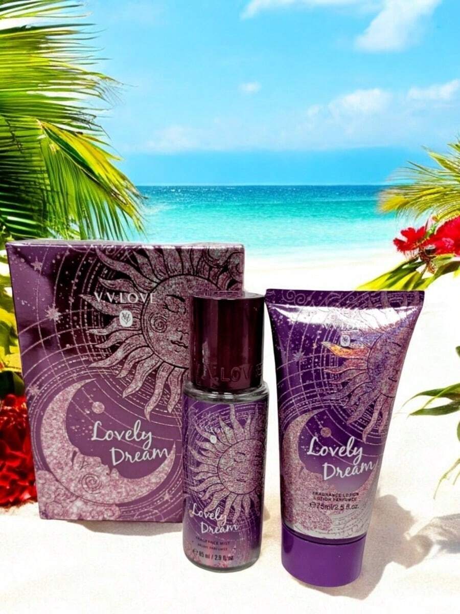 Perfume Set For Women, Body Cream 75ml And Perfume Mist 85ml For Women ...
