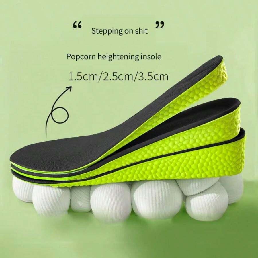 Height Increase Invisible Insoles For Feet 1.5-3.5cm Height Lift Adjustable Cut Shoes Heel ...