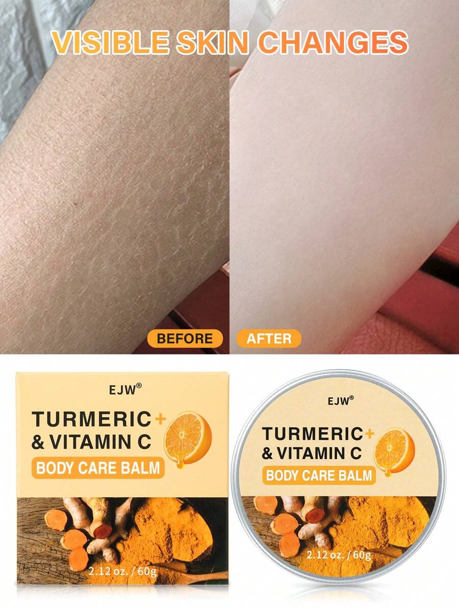 Turmeric And Vitamin C Body Lotion - Brightens And Evens Skin Tone ...