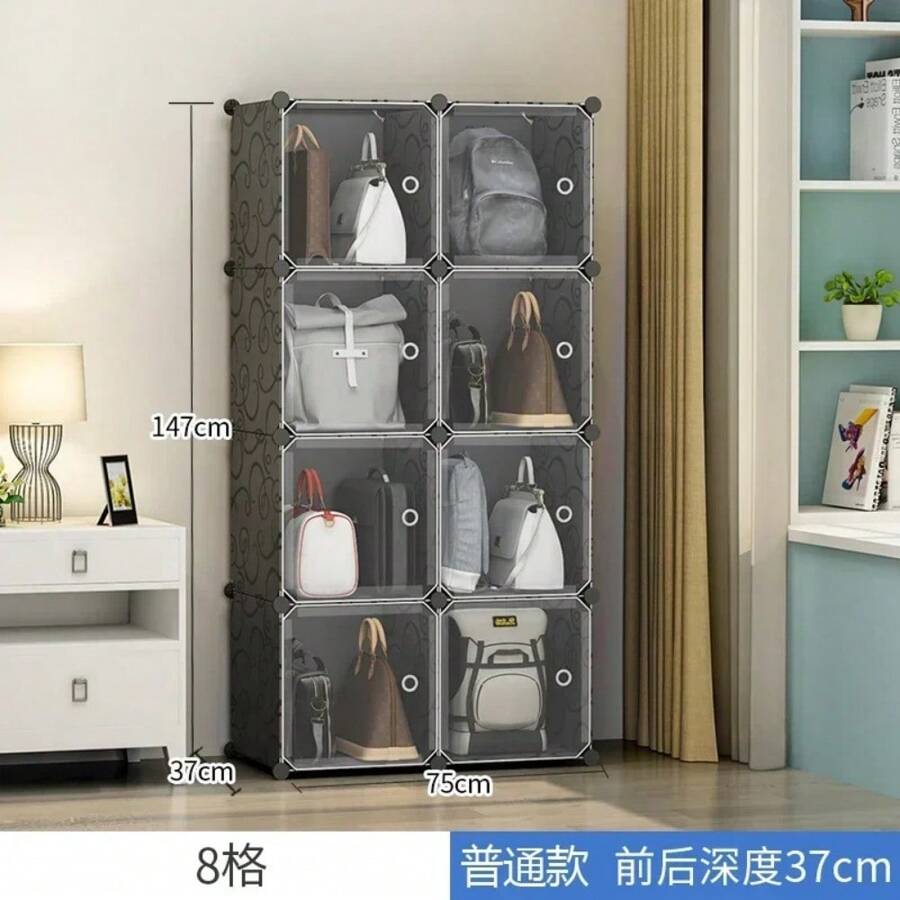 Multifunction Home Bedroom Furniture Wardrobe Folding Storage Dressing ...