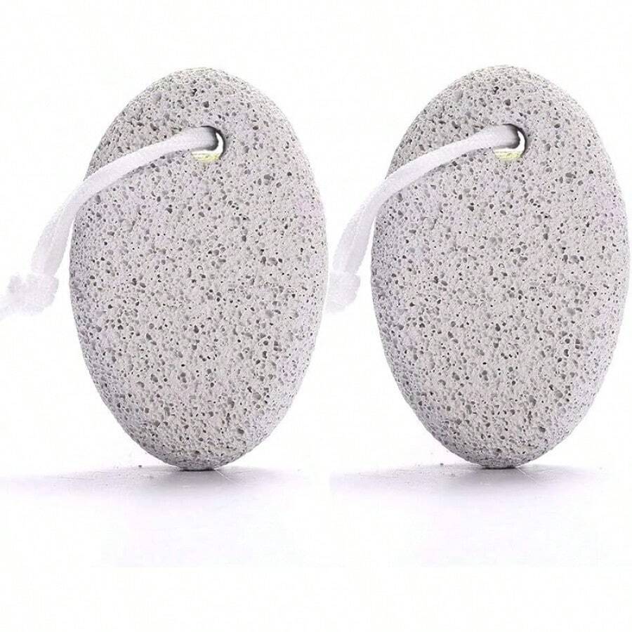 Natural Foot Pumice Stone, 2-Piece Lava Pedicure Tool. It Can ...