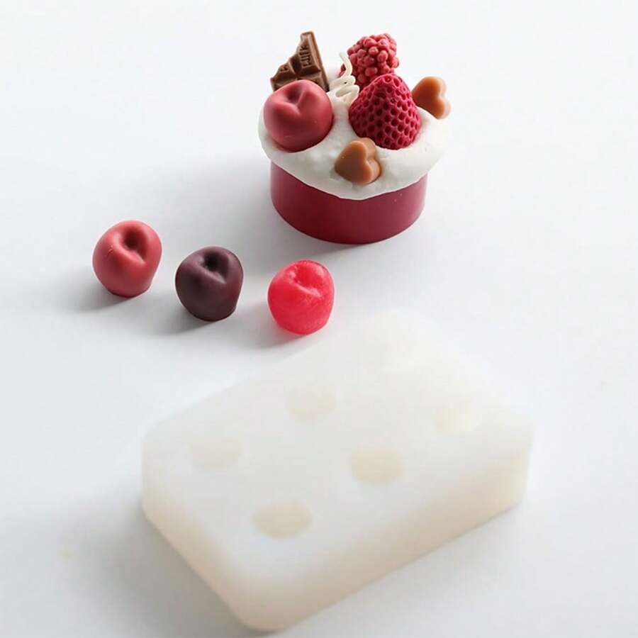 Silicone Molds For Casting Cherries And Cherry Shaped Decorations ...