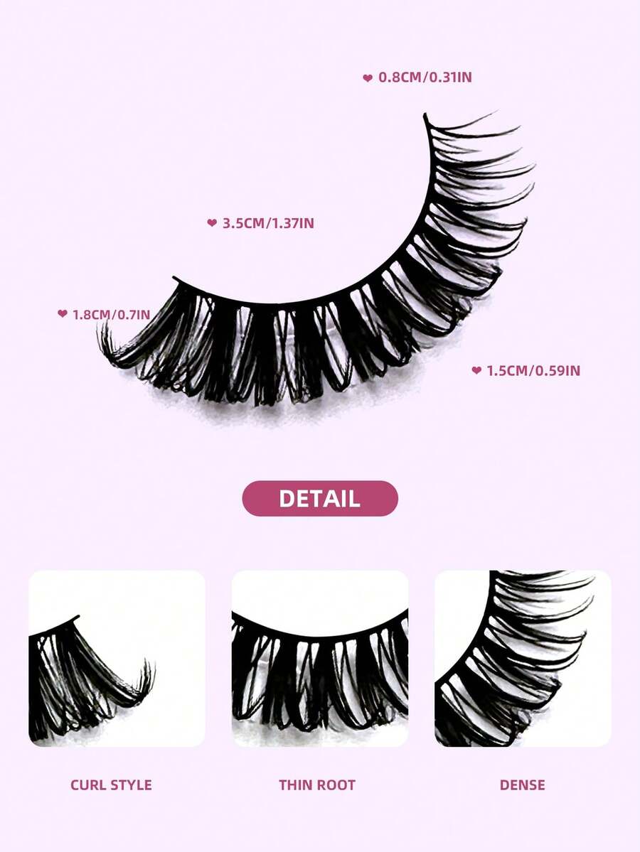 10pair/Pack Russian DD Curling Lash Extension | SHEIN USA