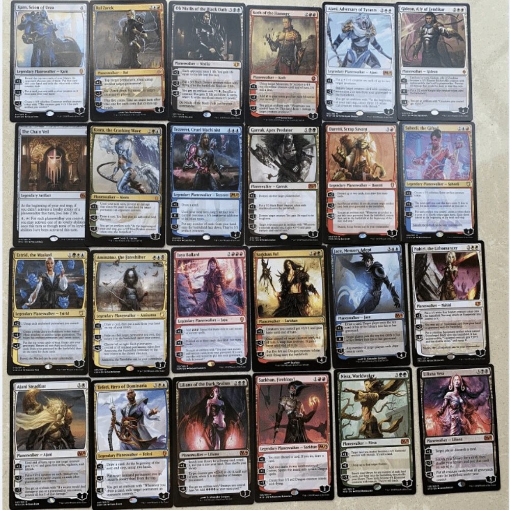 108 יחידות Blue Core Magic The Gathering Cards P9 Dual Land Fetch Land ...