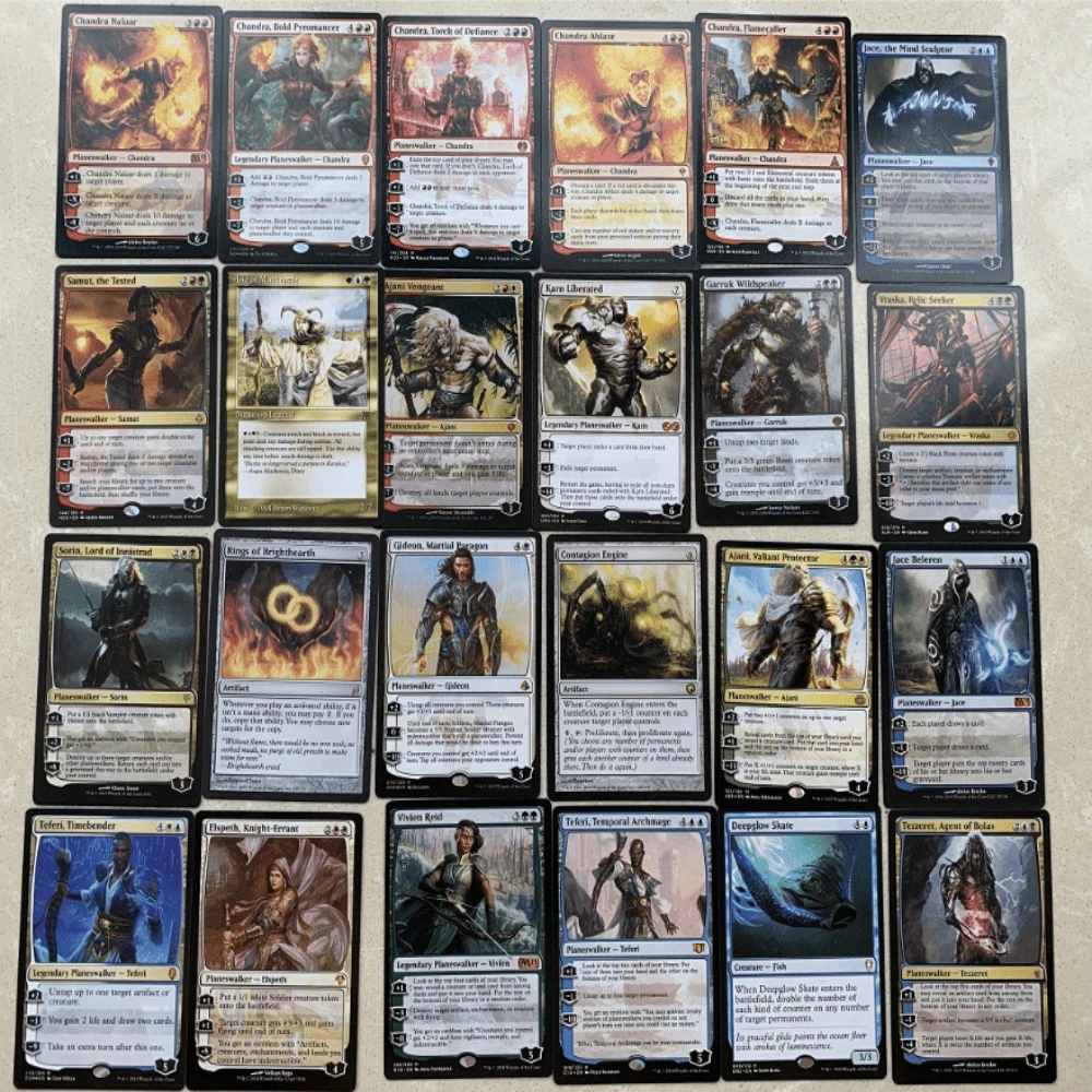 108 יחידות Blue Core Magic The Gathering Cards P9 Dual Land Fetch Land ...