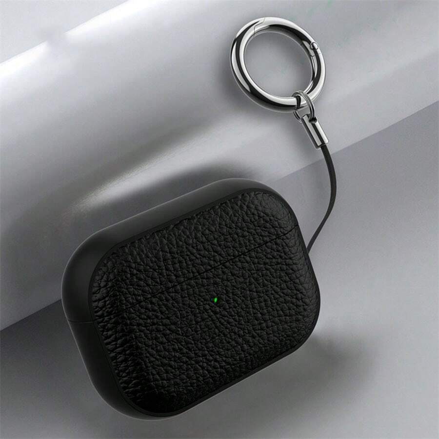 Airpods Pro 2 Protective Case, Leather Texture Bluetooth Soft Shell ...