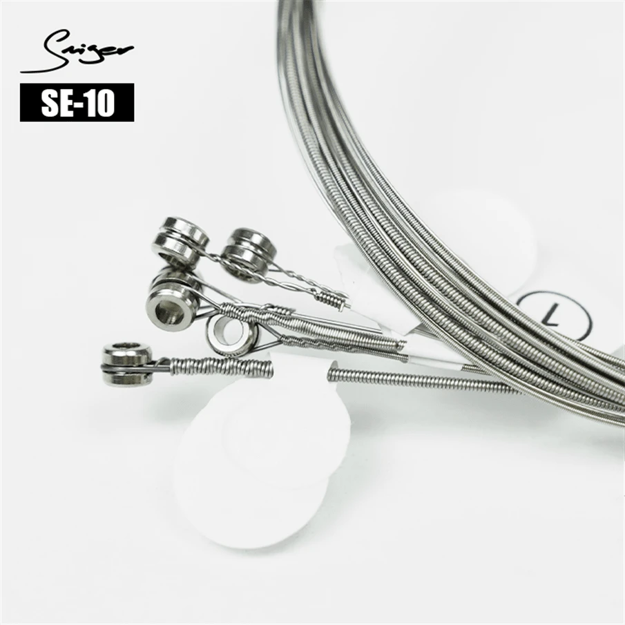 Smiger Smiger Guitar String Set 6 Strings Nickel Wound Long-Lasting ...