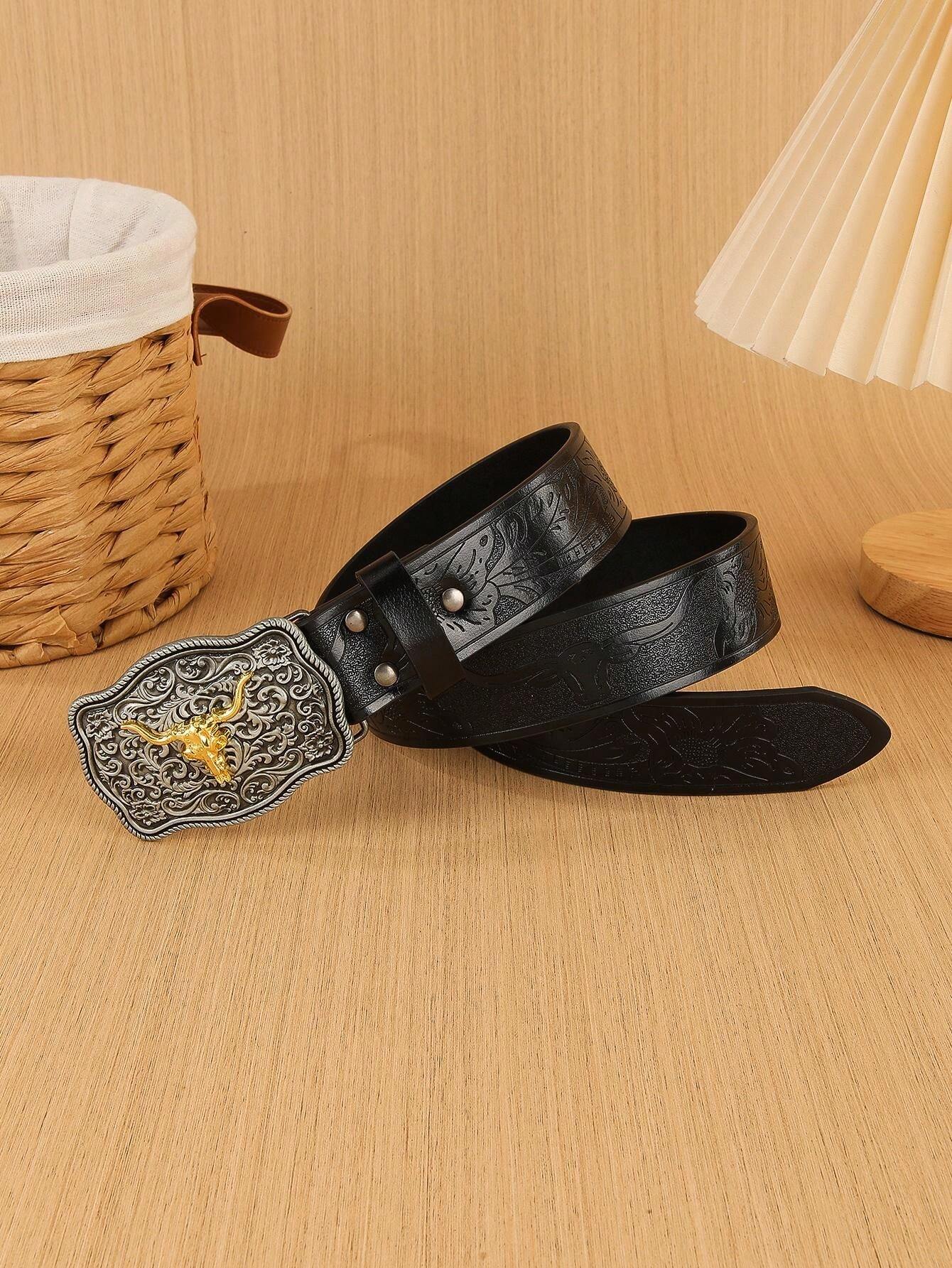 Cinto de Cowboy Retrô Ocidental, Adequado para Combinação de Roupas ...