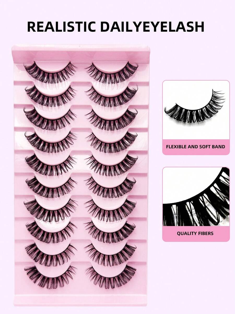 10pair/Pack Russian DD Curling Lash Extension | SHEIN USA