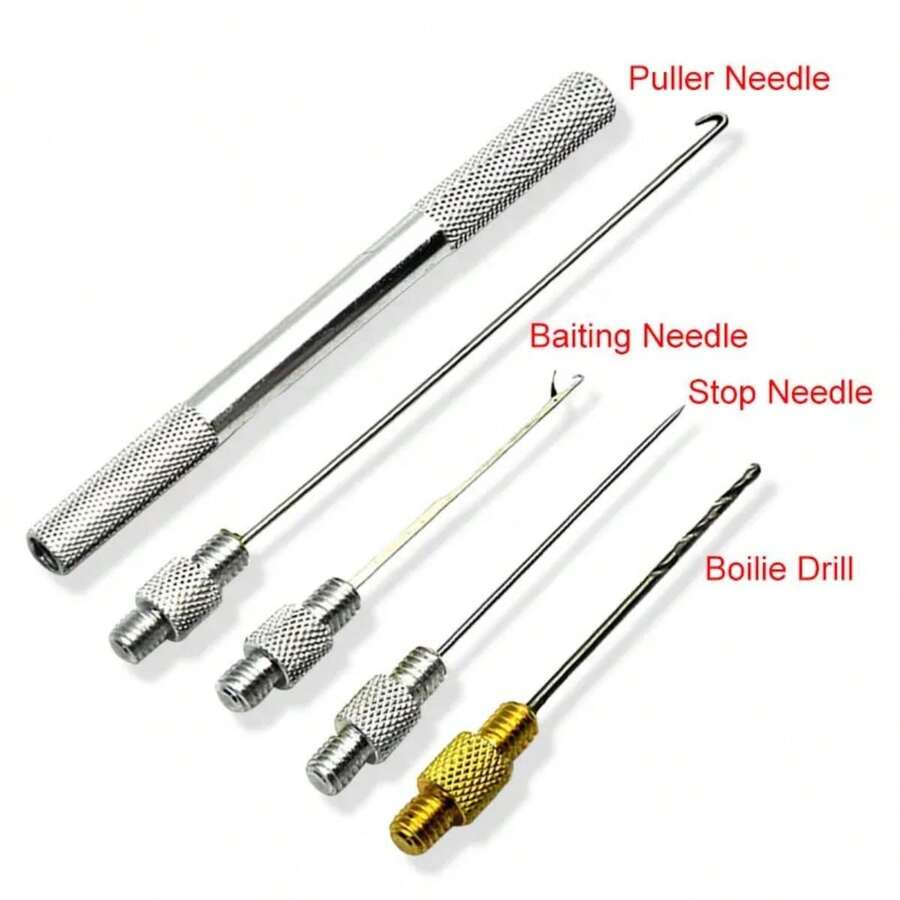 Carp Fishing Accessories 4 In 1 Bait Needles Tool Kit Pellet Pulle For Carp Fishing Terminal ...