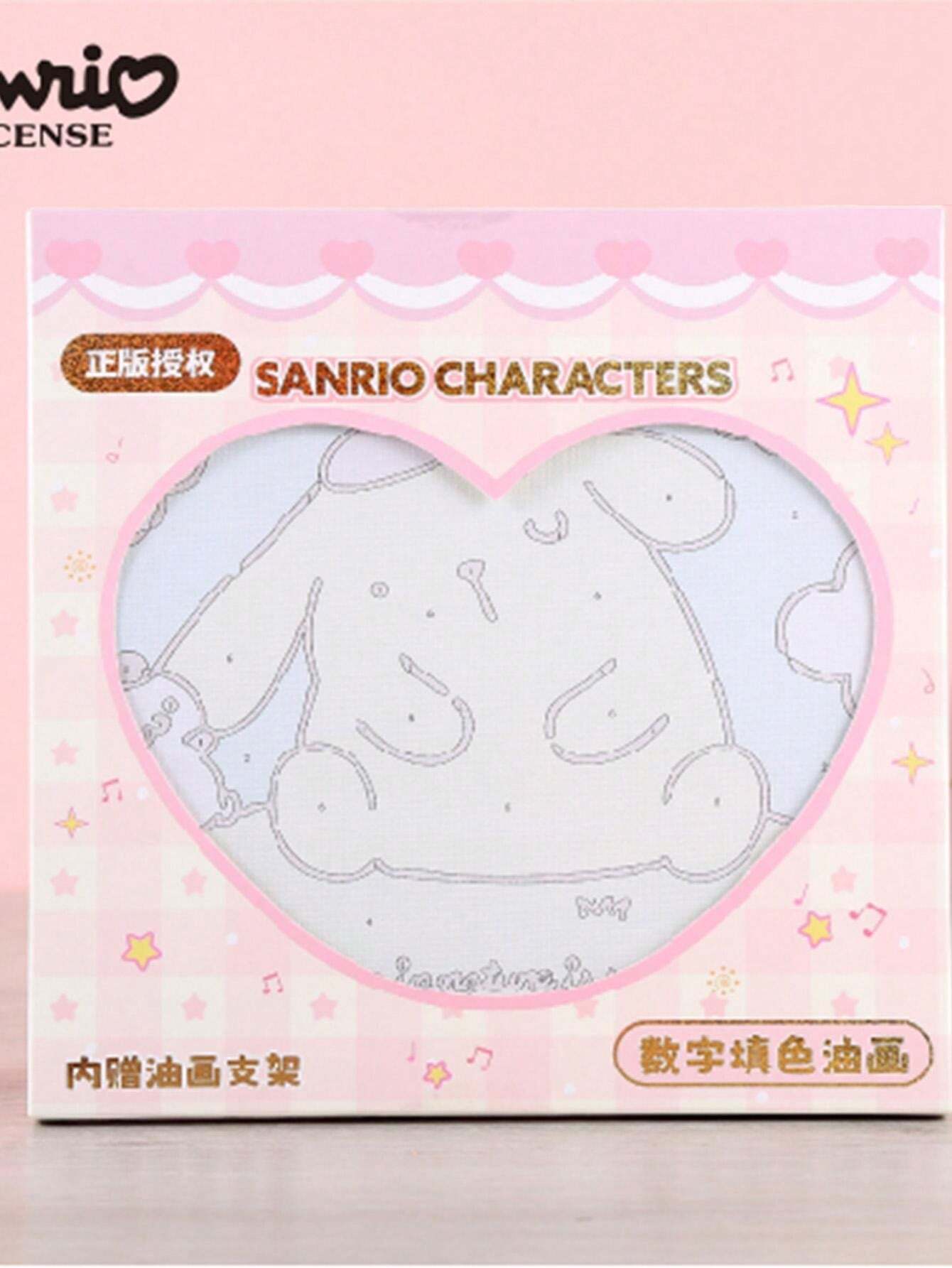Sanrio Hot DIY Graffiti Sanrio Oil Frame Medium (20 * 20) Color Box ...