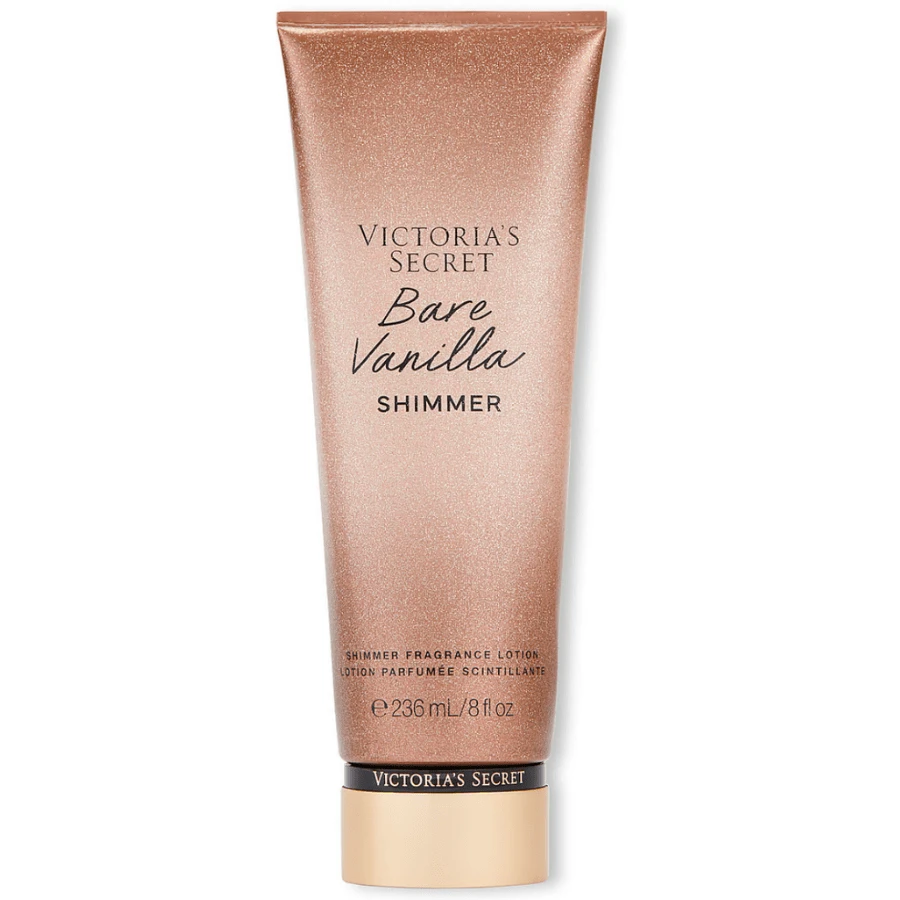 Victorias Secret Bare Vanilla Shimmer Body Moisturizing Cream 236ml ...