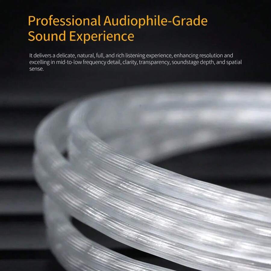 KZ KZ Silver Plated Earphone Upgrade Cable DAC Digital Decode Type-C 0 ...