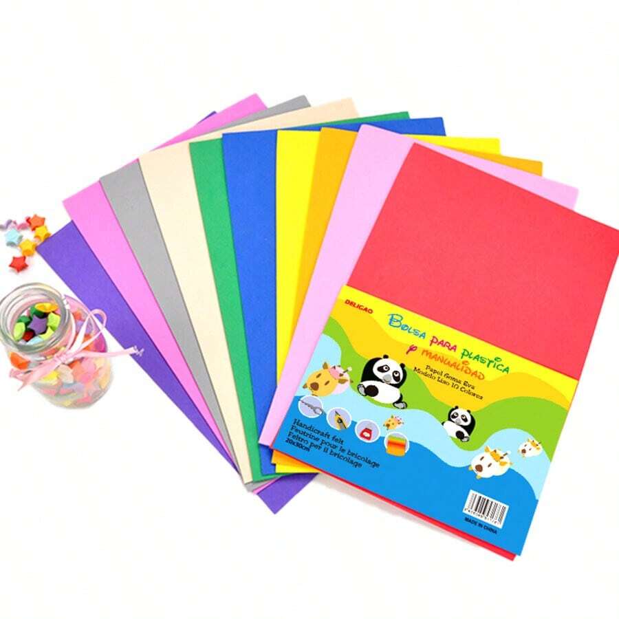 Colorful Large Size EVA Foam Paper Handicraft DIY Material For ...