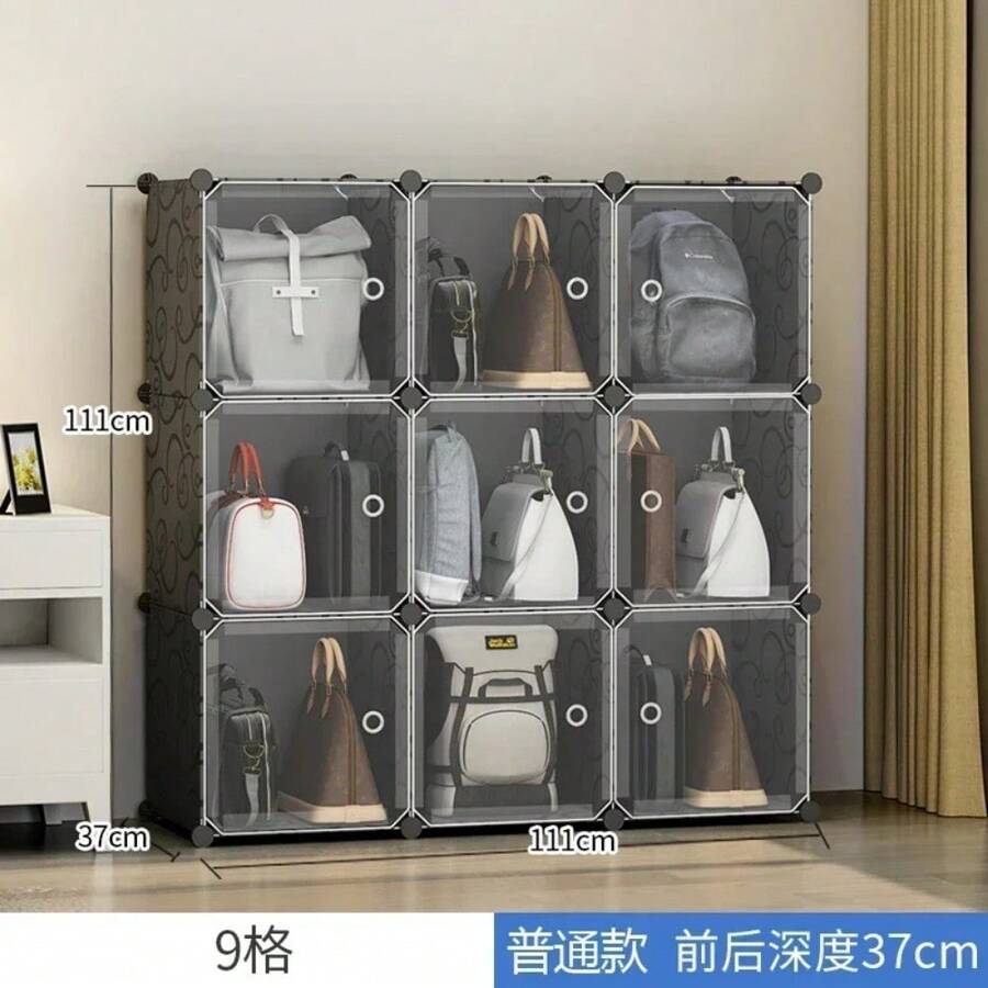 Multifunction Home Bedroom Furniture Wardrobe Folding Storage Dressing ...