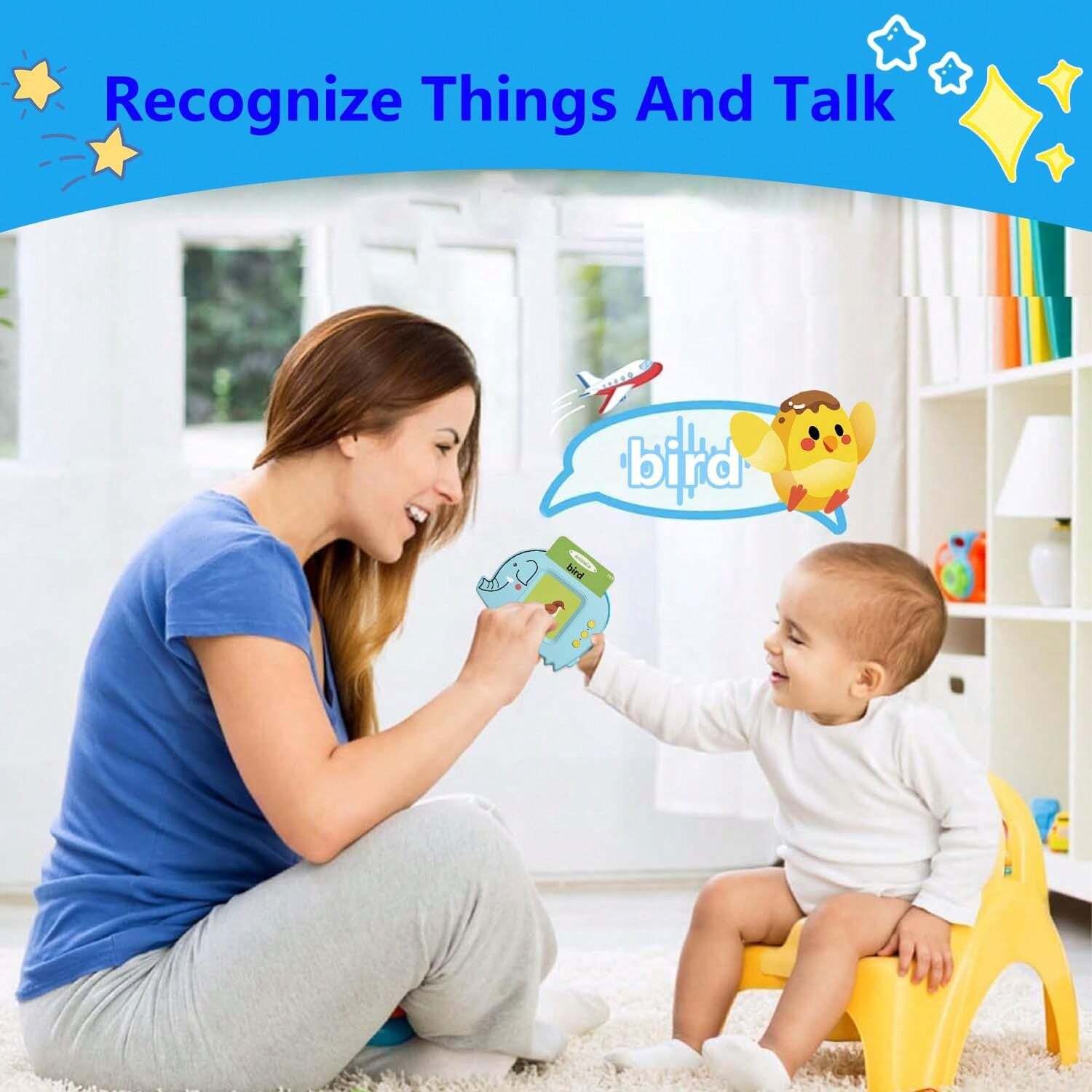 Talking Flashcards Educational Toys - Talking Flashcards Toddler ...