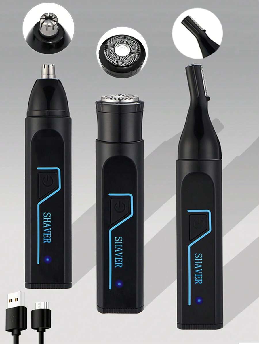 Man Hair Epilators Trimmers Beard Hair Shavers Electric Nose Hair Chest ...