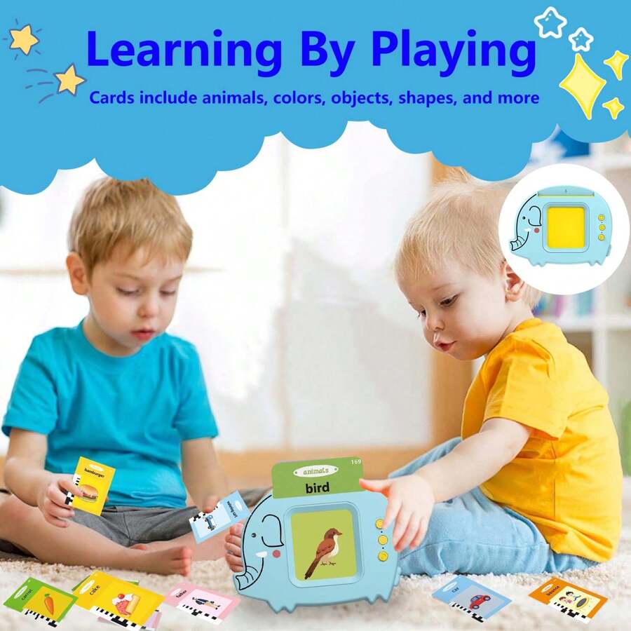 Talking Flashcards Educational Toys - Talking Flashcards Toddler ...