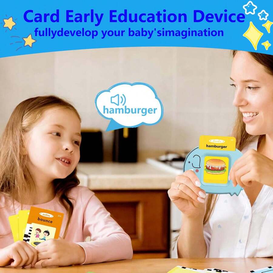 Talking Flashcards Educational Toys - Talking Flashcards Toddler ...