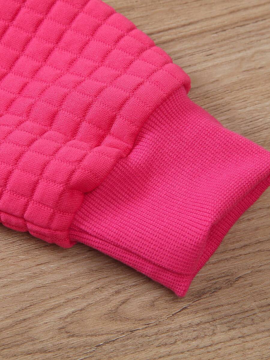 2pcs Tween Girls Large Tween Girl Casual Leopard Heart Graphic Waffle ...