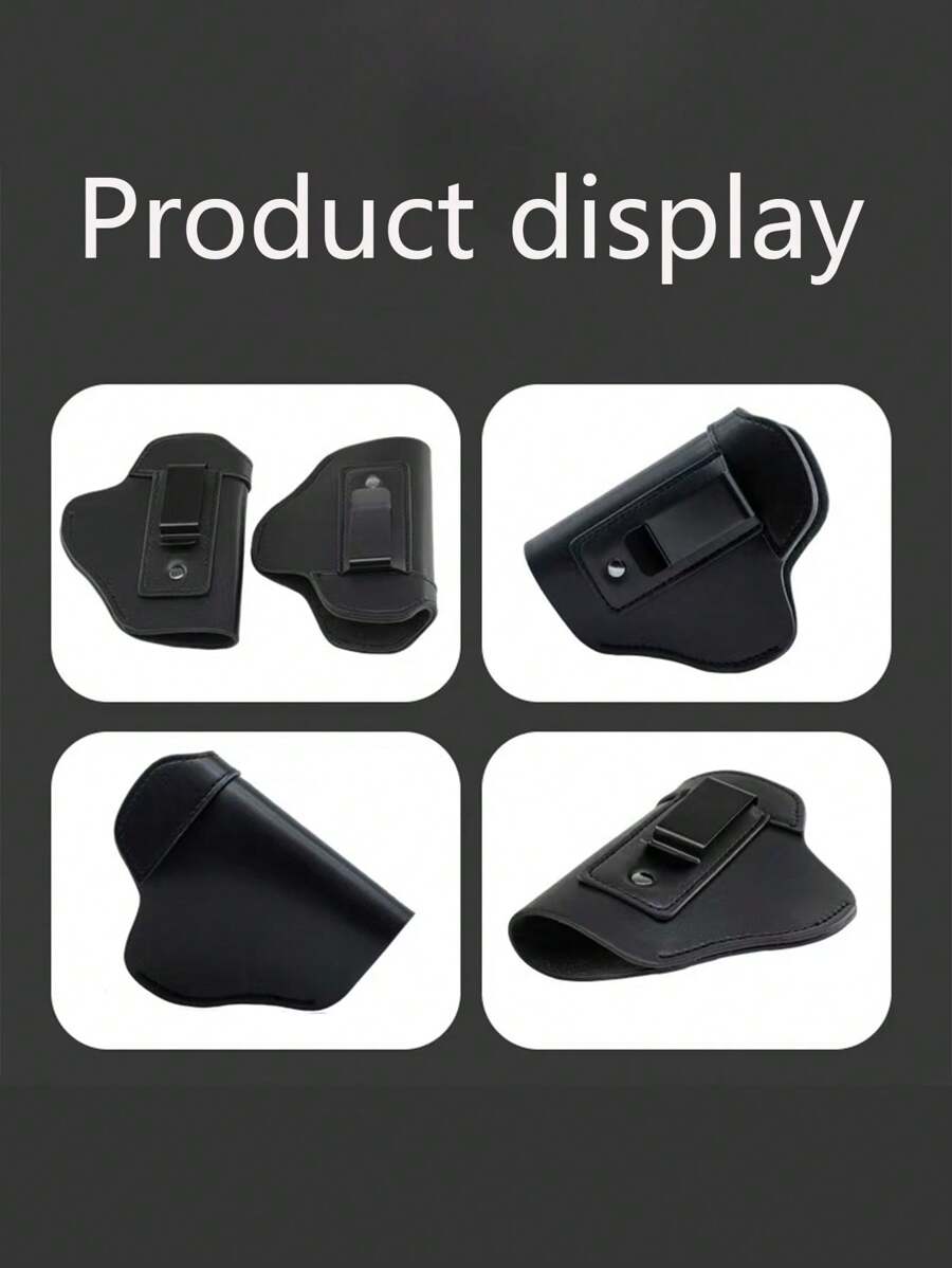 1 Black Thermal Holster Universal Gun Bag Portable Outdoor G17 With IWB ...