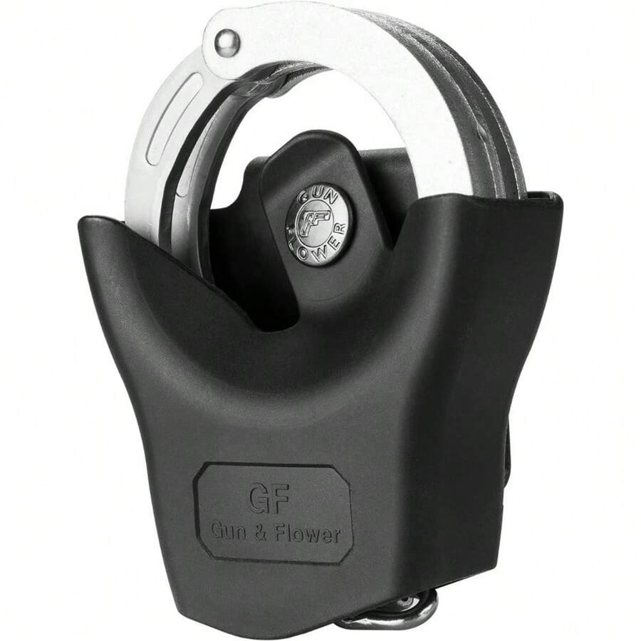 Gun Flower Polymer Handcuff Case Fit Hinged Handcuffs Chain Handcuffs ...