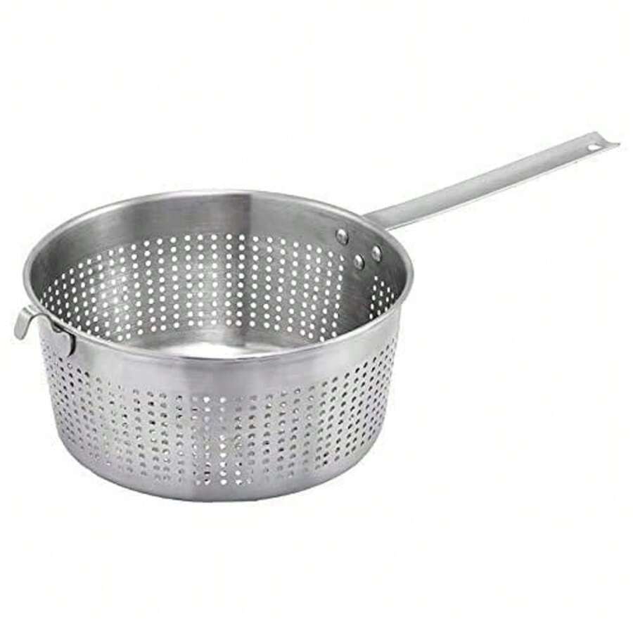 8.5'' Dia Stainless Steel Spaghetti Strainer, Pasta Colander, Vegetable ...