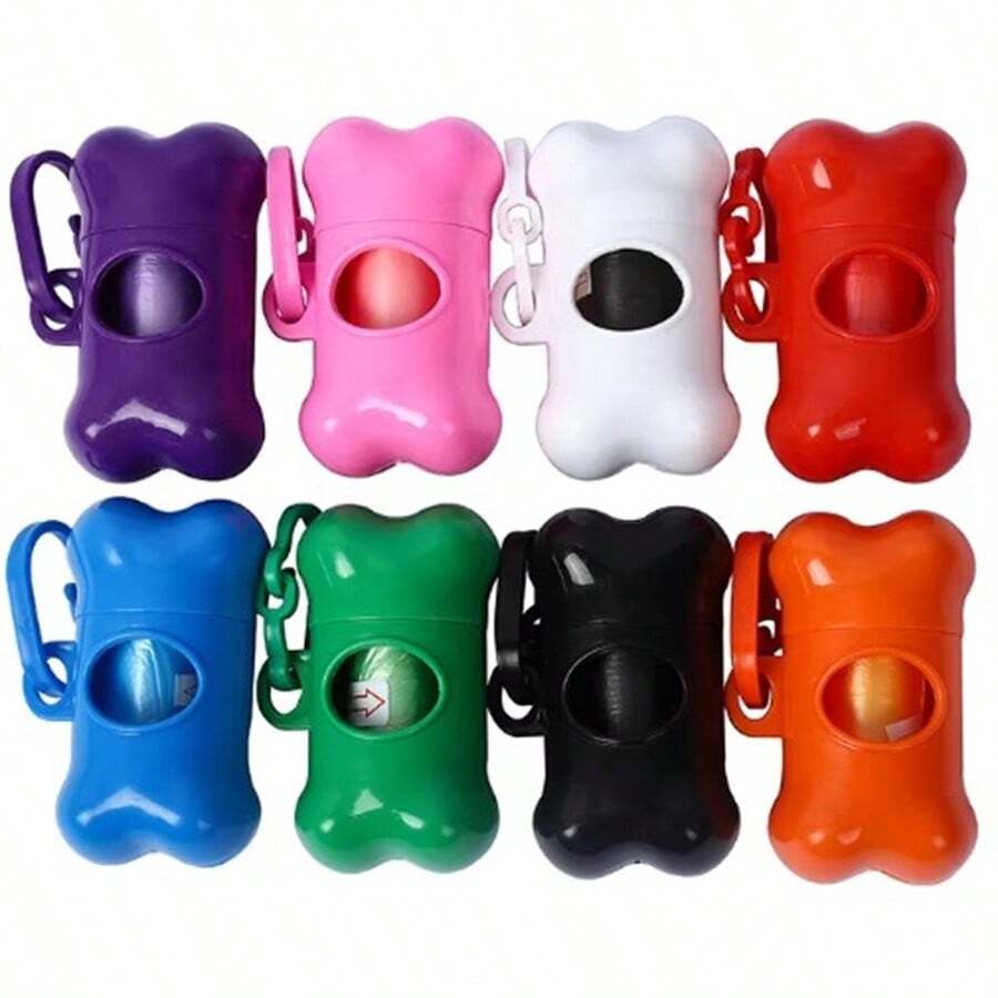 Poop Scoop Kit - Bone With 2 Refills - Garbage Bags For Pets, Dogs ...