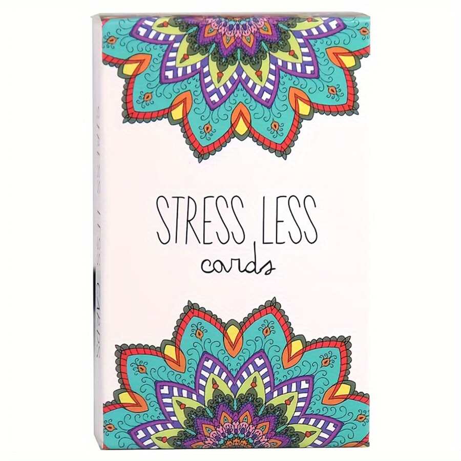 Stress Less Cards 50 Mindfulness Meditation Exercises Helps Relieve ...