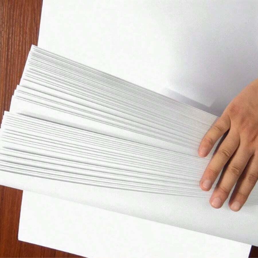 100 Sheets A4 80g Printer Copy Paper, White Paper For Printing, Student ...