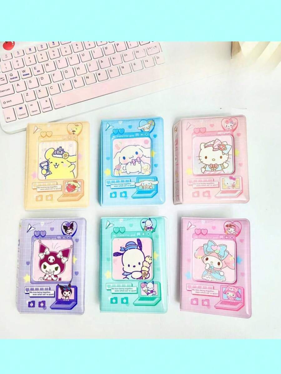 Sanrio Sanrio Card Album Jade Dog DIY Photo Album 3-Inch Photo Storage ...