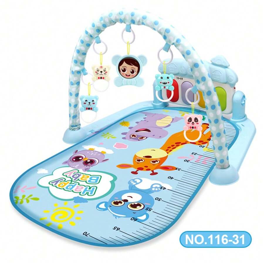 Baby Musical Piano Play Mat, Infant Foot Piano Kick Activity Gym Carpet ...