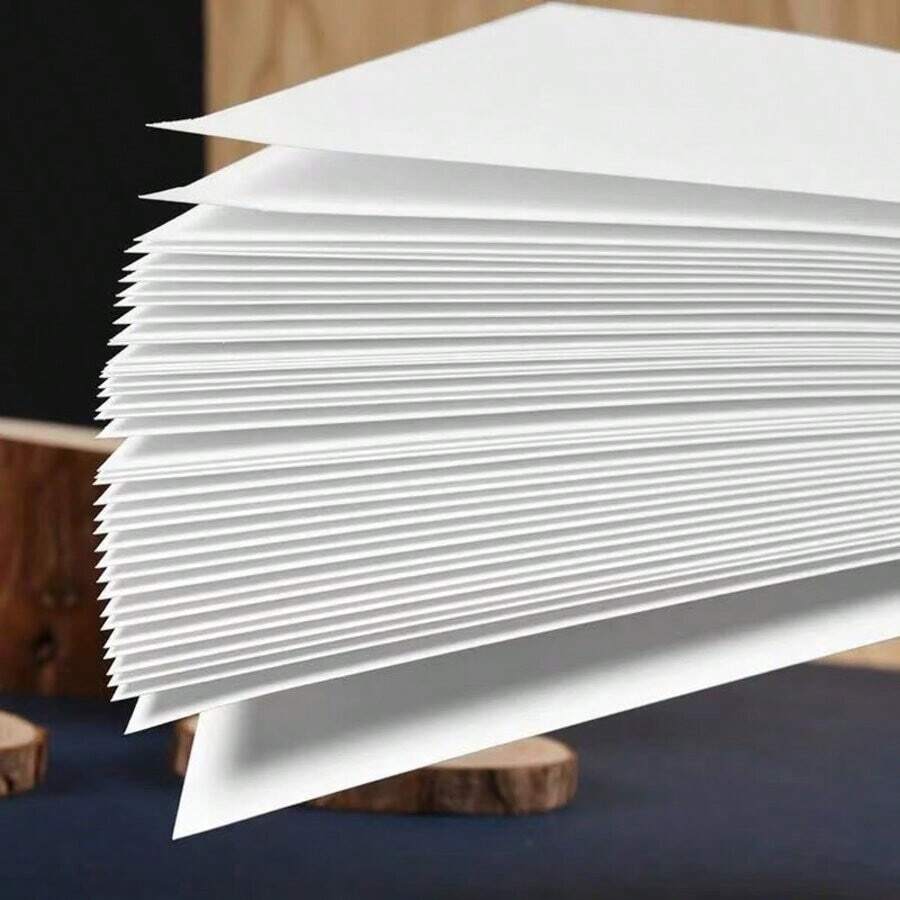 100 feuilles de papier d'impression/copie A4 80g, papier blanc pour l ...