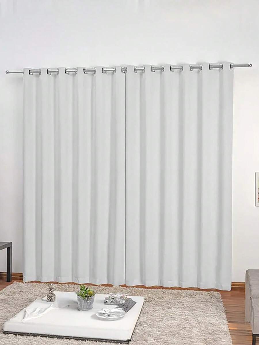 Micro Percale Curtain For Living Room And Bedroom 2.40 Wide (YOU CHOOSE ...
