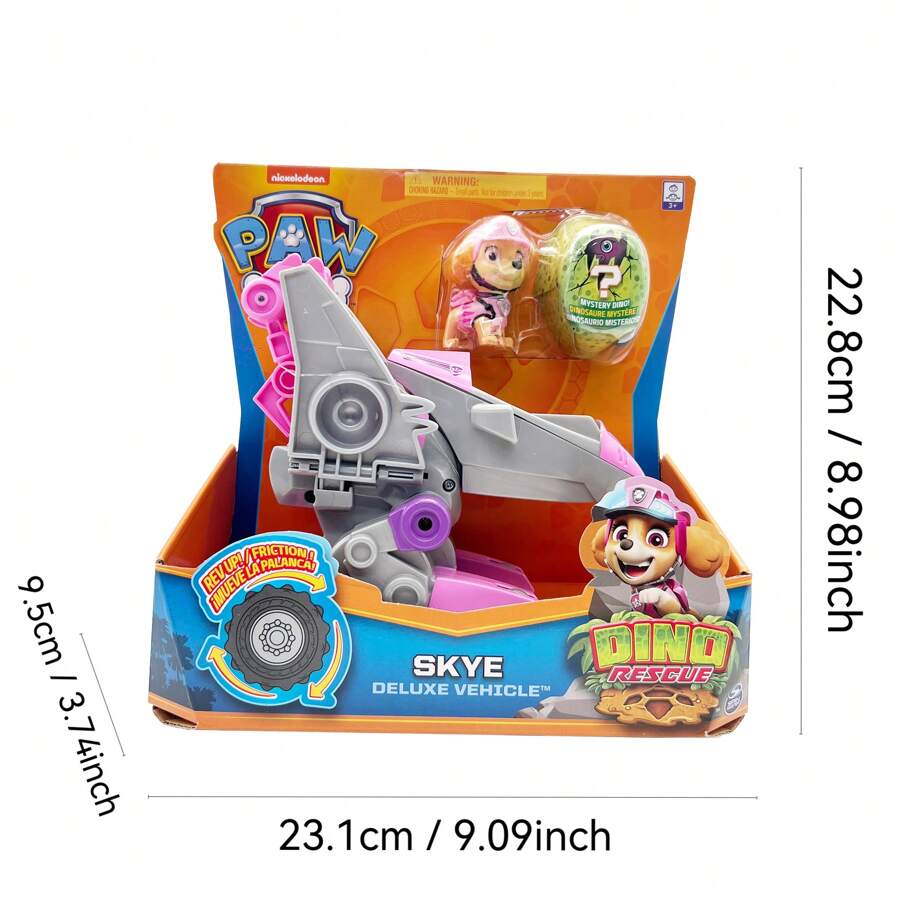 Paw Patrol PAW Patrol, Dino Rescue Skye's Deluxe Rev Up Vehicle With ...