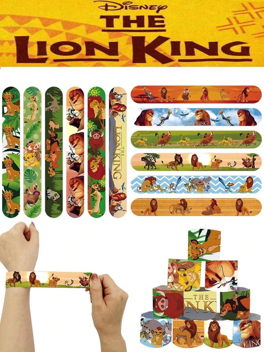 Party Wrist Strap Clap Ring Slap Snapping Mufasa Scar Papa Circle Rings ...