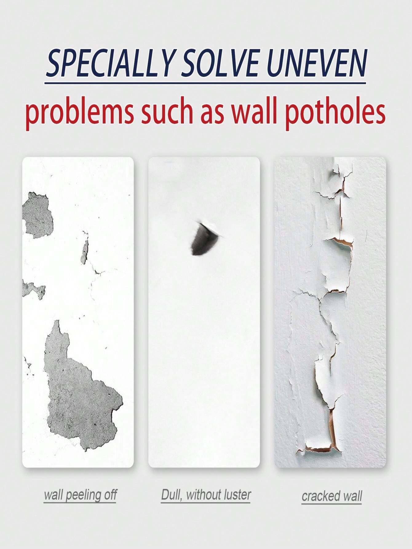 Wall Repair Putty - Home Use White Wall Filler Paste, Waterproof, Anti ...