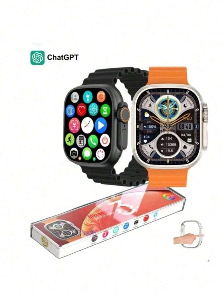 Smart Watch Smartwatch Watch Ultra 3 Series 10 Super Amoled Launch 2024 Chat GPT NFC GPS ...