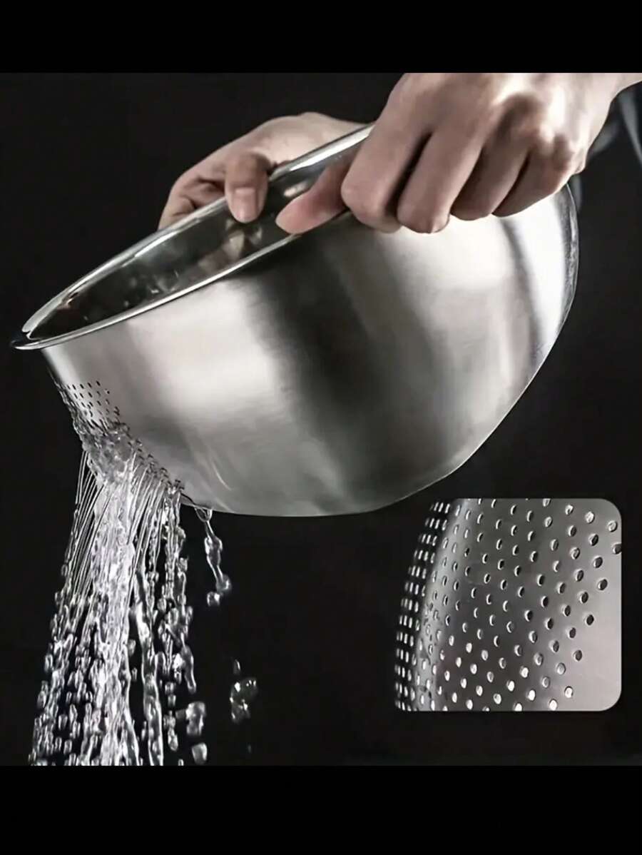 Stainless Steel Sloping Bottom Basin, Thickened Rice Washing And ...