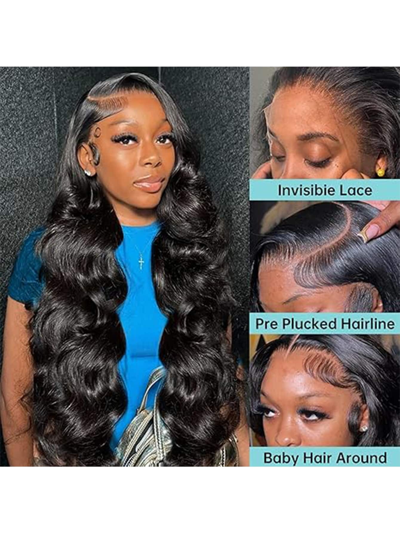 36 Inch Discount 13x4 Lace Wig Human Hair Body Wave Pre-Plucked Baby ...