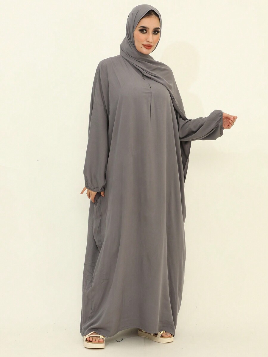 Plain Burqa | Elegant Dubai Abaya And Moroccan Dress | Simple Islamic ...