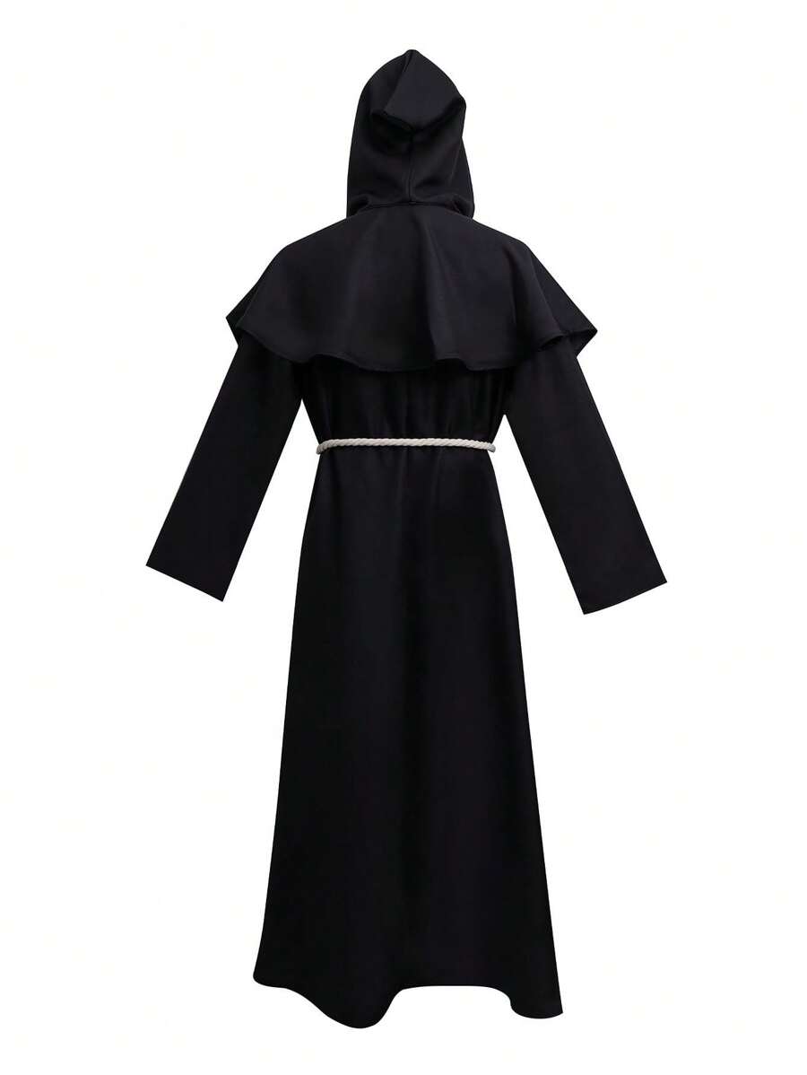In Stock Wizard Priest Cosplay Costume, Medieval Monk Robe Priest ...