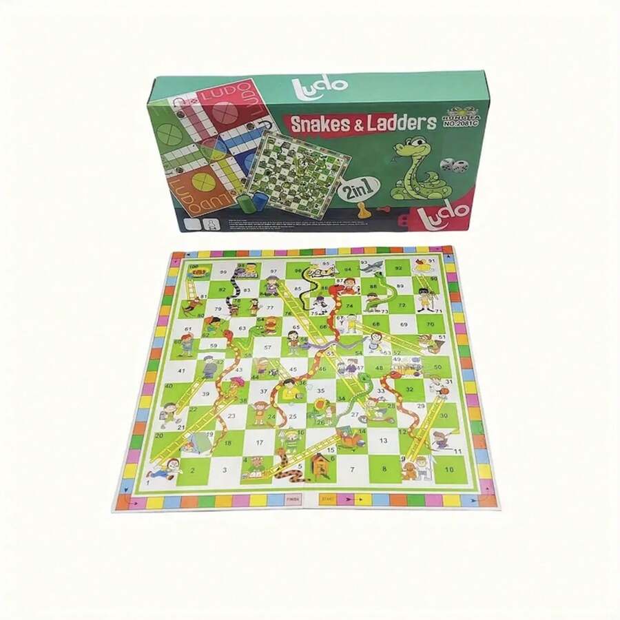 Gioco da tavolo Serpenti e Scale - Edizione standard, gioco di ...