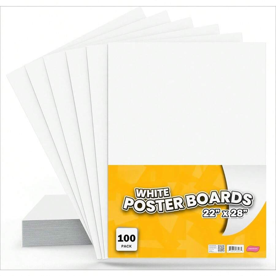 Poster Board, White Poster Paper 22x28, White Poster Board, Poster ...